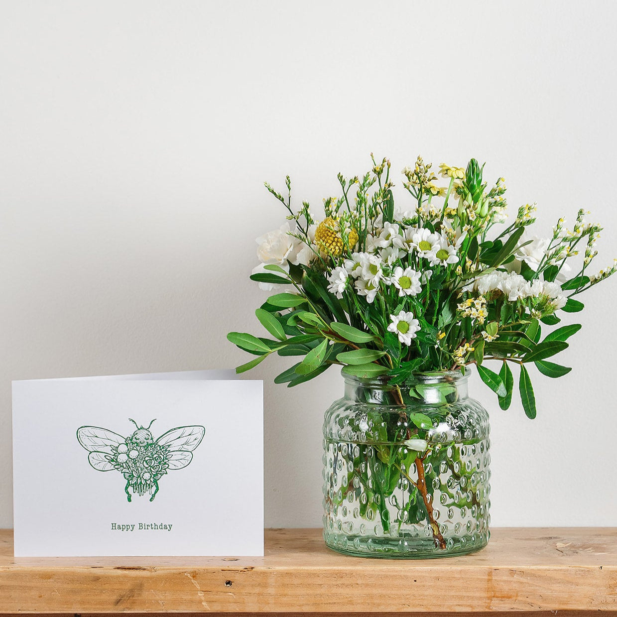 Happy Birthday Posy and Card gift | Flowerbe UK – FlowerBe